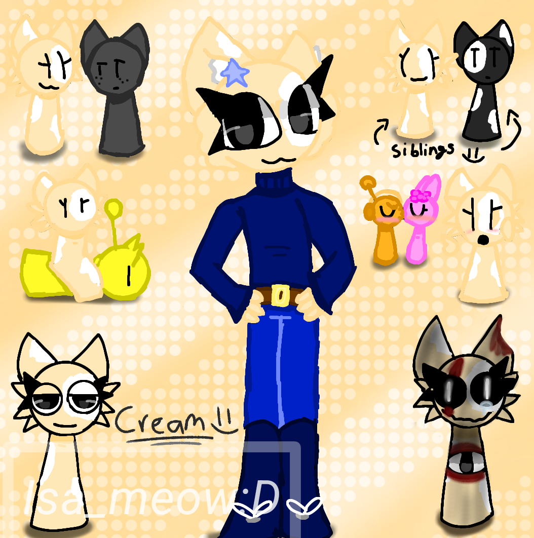 Cream - SPRUNKI OC SKHSJABA - ibisPaint