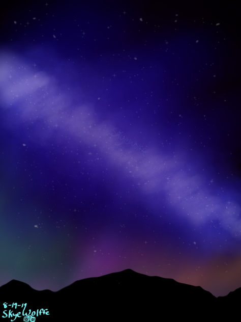 Sky Range - Speedpaint - ibisPaint