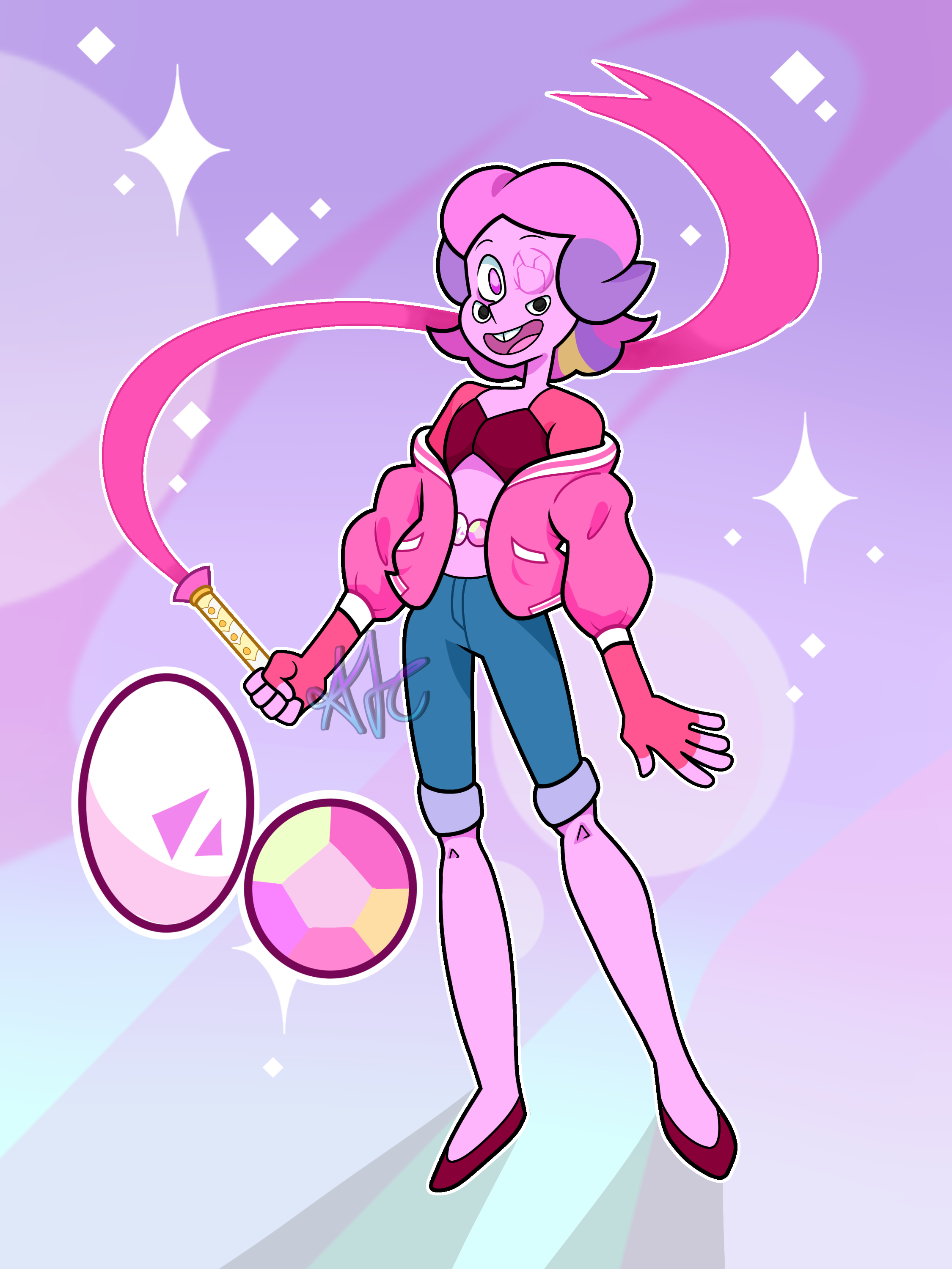 Pink Aura Quartz (Steven Universe) - ibisPaint