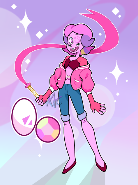 Pink Aura Quartz (Steven Universe) - ibisPaint