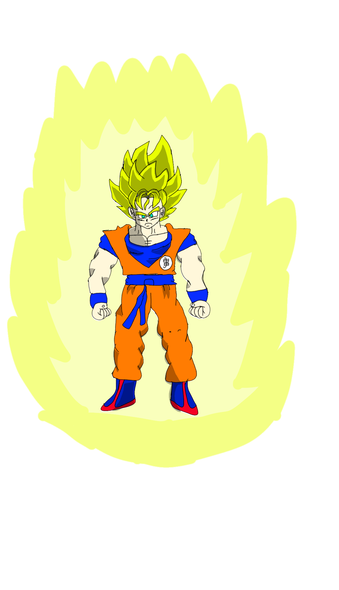 SSJ1 Goku Speedpaint - ibisPaint