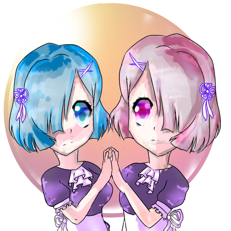 ReZero - Rem &Ram - ibisPaint