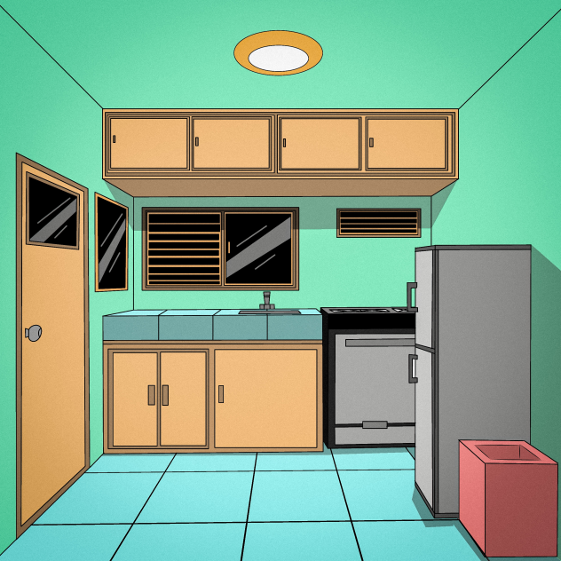 kitchen (colored) - ibisPaint