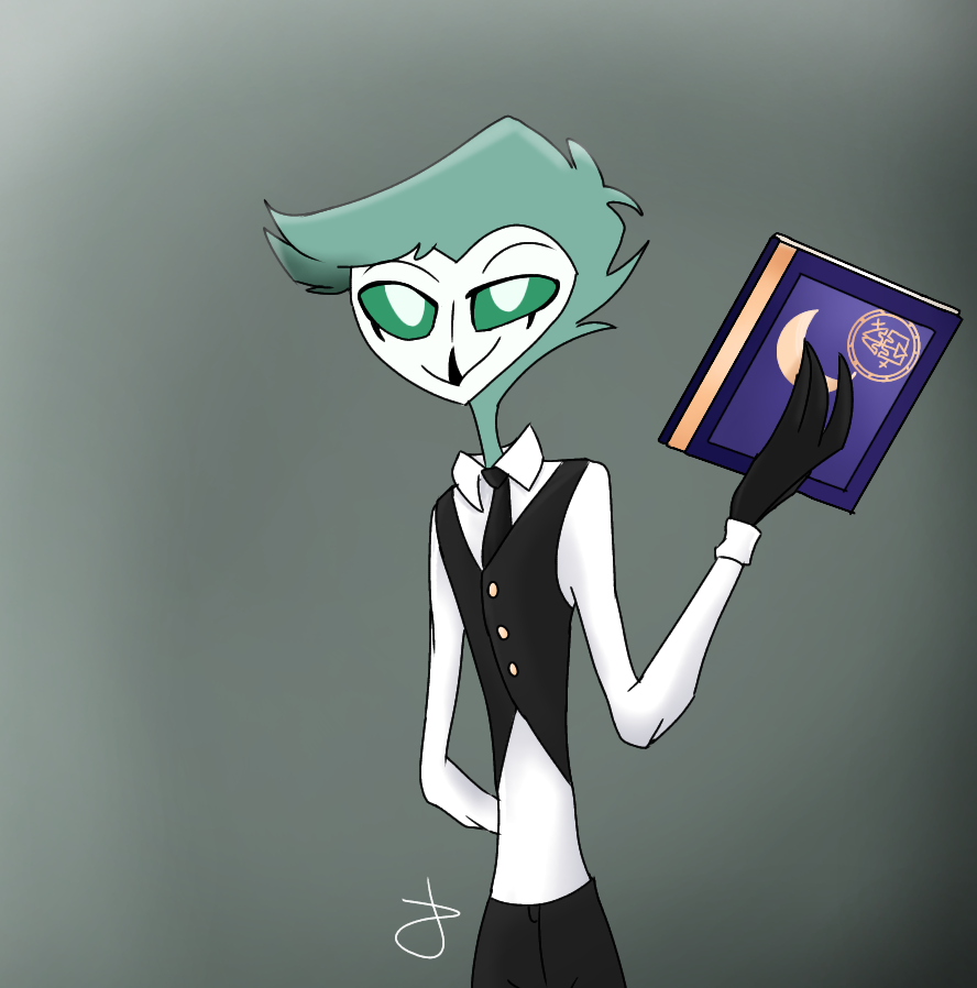 Rohan Kishibe 💚 versão Helluva 3,5 - ibisPaint