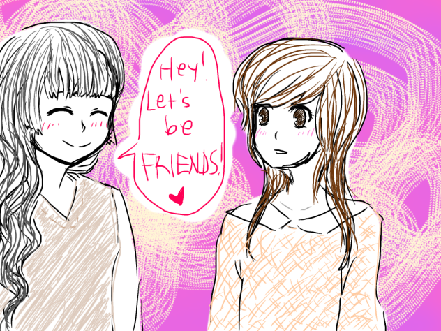 hey! let's be friends - ibisPaint