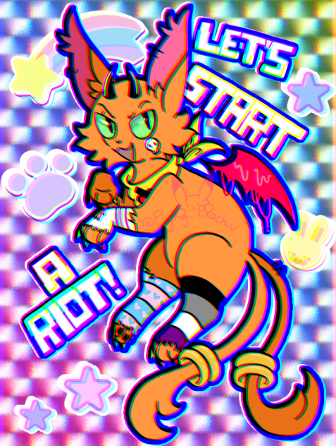 LET’S START A RIOT! - ibisPaint
