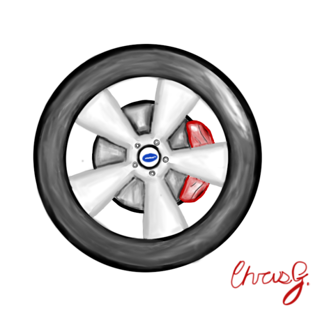 Classic American Muscle Rim - ibisPaint