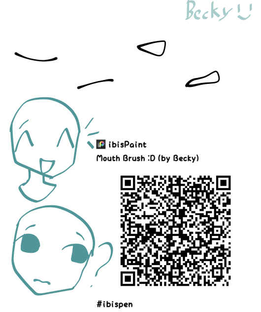 my very own mouth brush! - ibisPaint