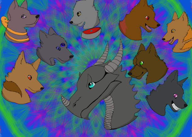 some of my ocs - ibisPaint