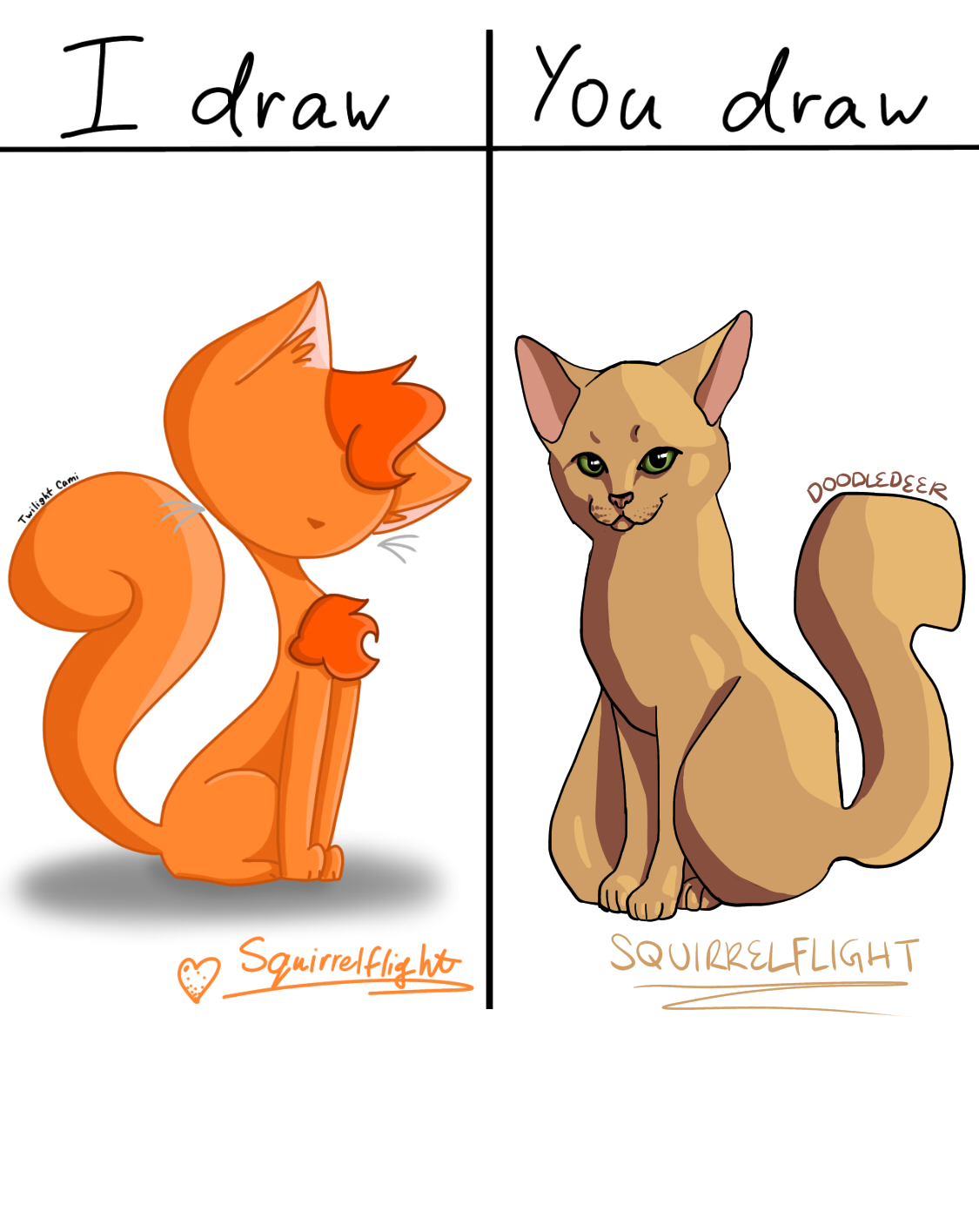 Warrior cat collab w @Twilight Cami! - ibisPaint