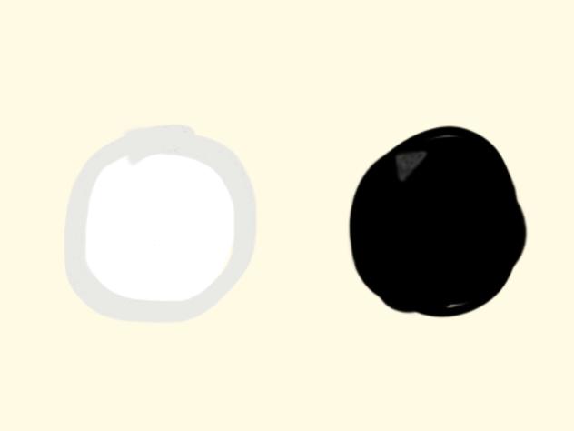 Yin and Yang animation (rlly low effort) - ibisPaint