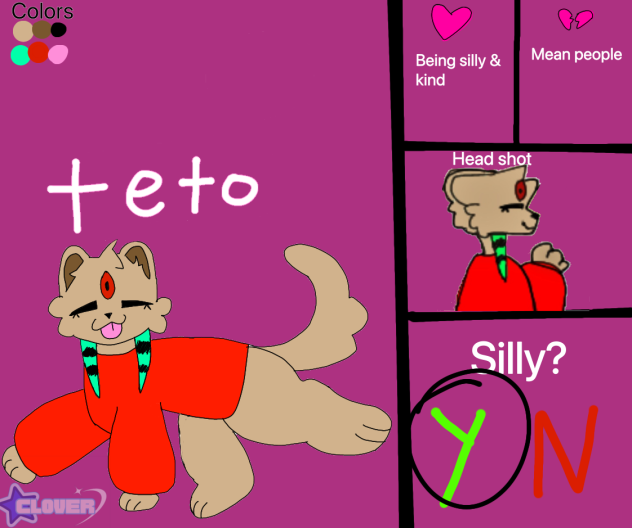 Teto the cat - ibisPaint