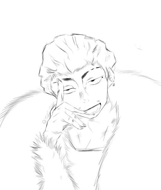 I had to draw him again yall..AAAA - ibisPaint