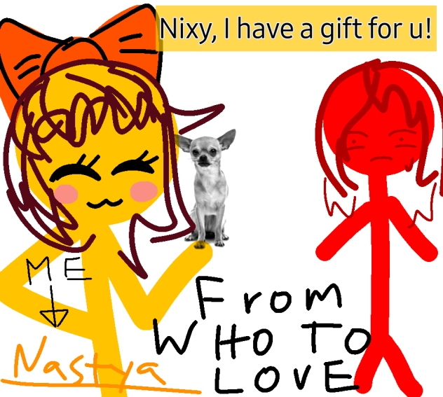 A gift for Nix! - ibisPaint