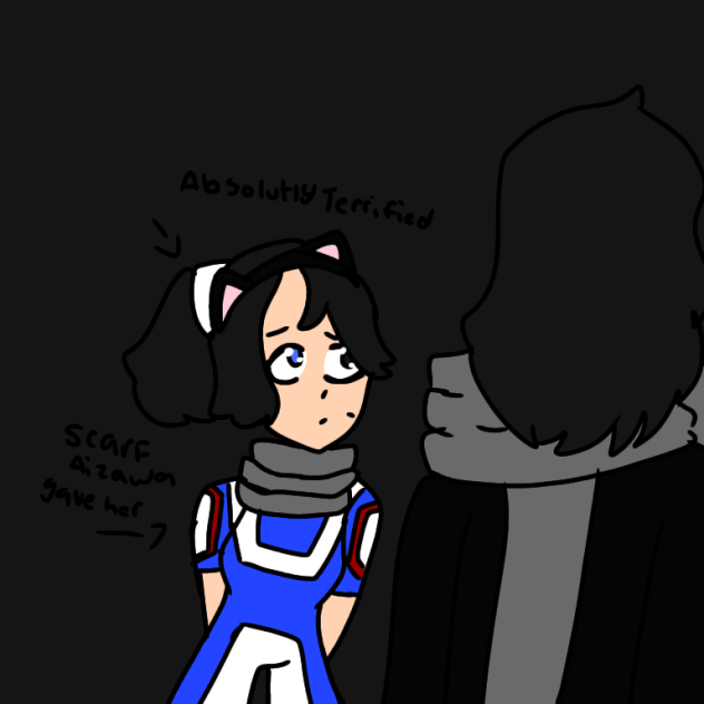 yui and uncle aizawa - ibisPaint