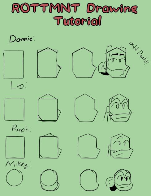 rottmnt drawing tutorial - ibisPaint