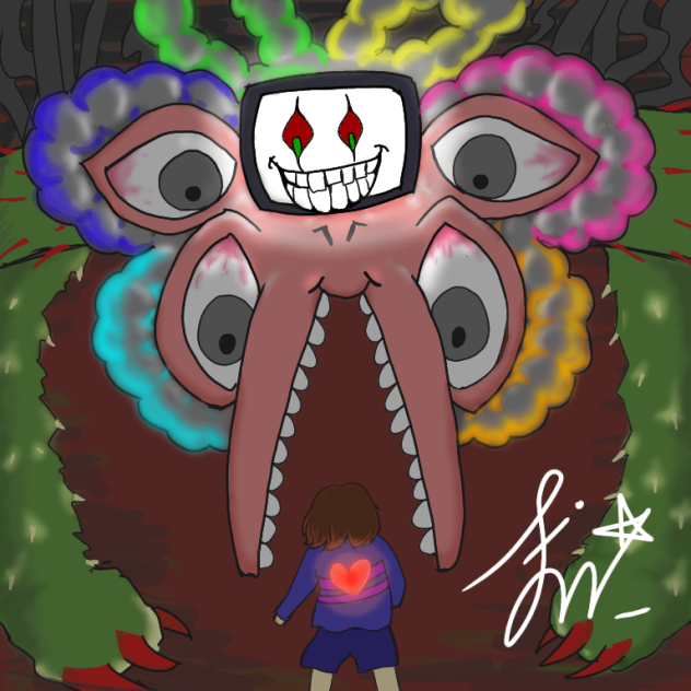 OMEGA FLOWEY - ibisPaint