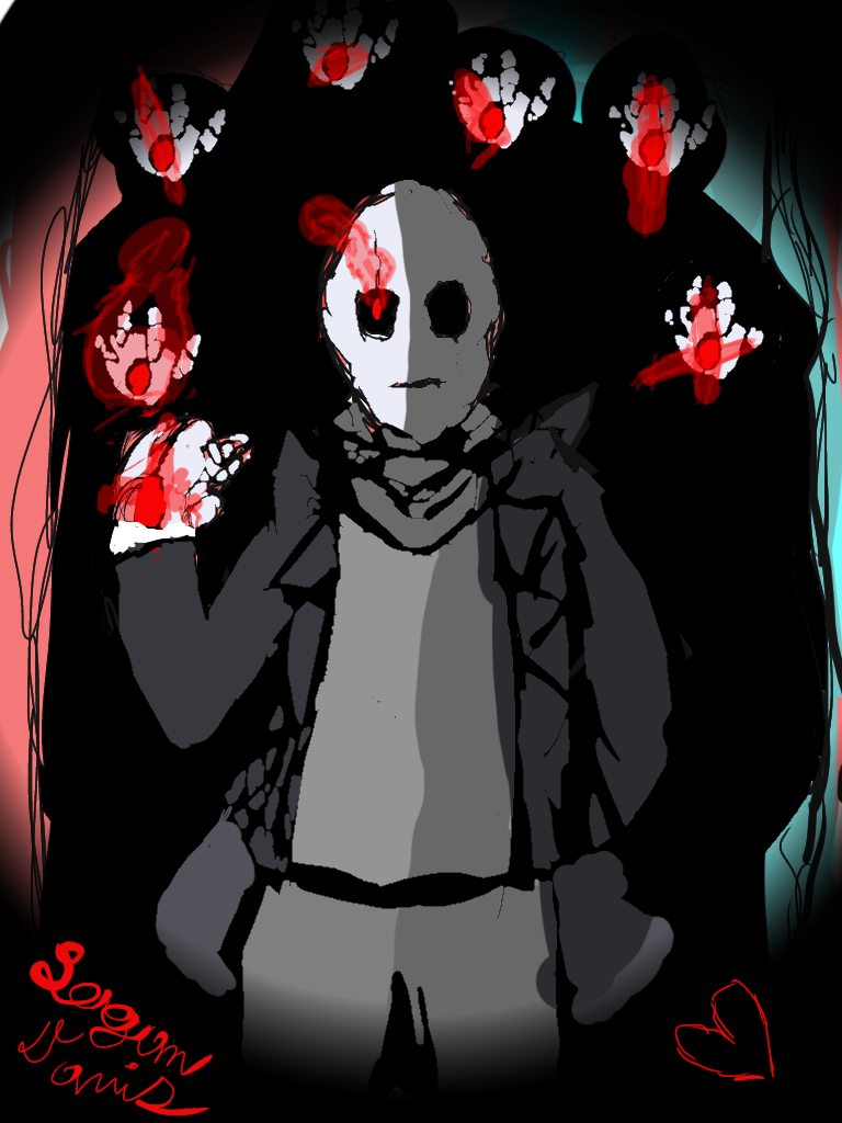 Gaster Glitchtale - ibisPaint