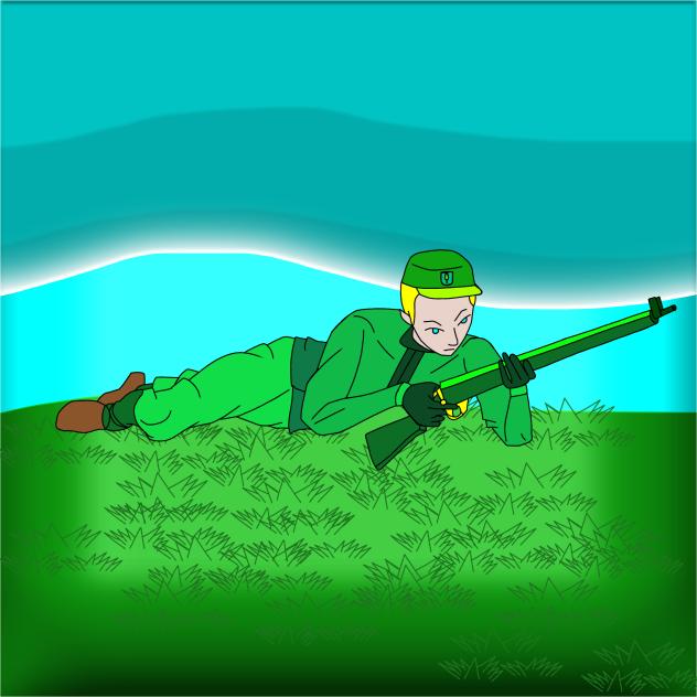 Eif Viror Soldier Sniper - ibisPaint
