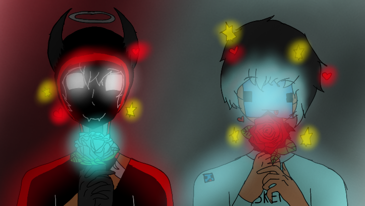 bbh & skeppy flower .^. - ibisPaint