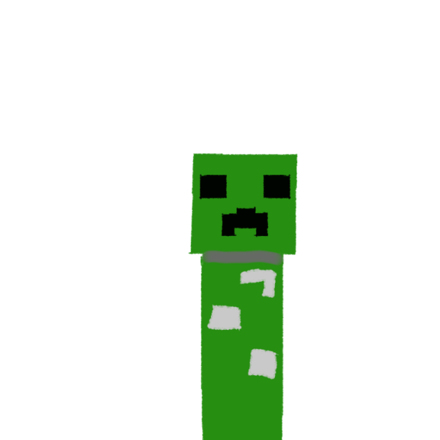Pretty bad creeper xD AWW MAN - ibisPaint