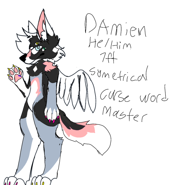 New fursona - ibisPaint