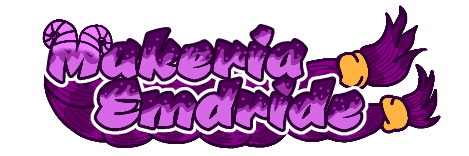 Makeria Emdride Character Logo - ibisPaint