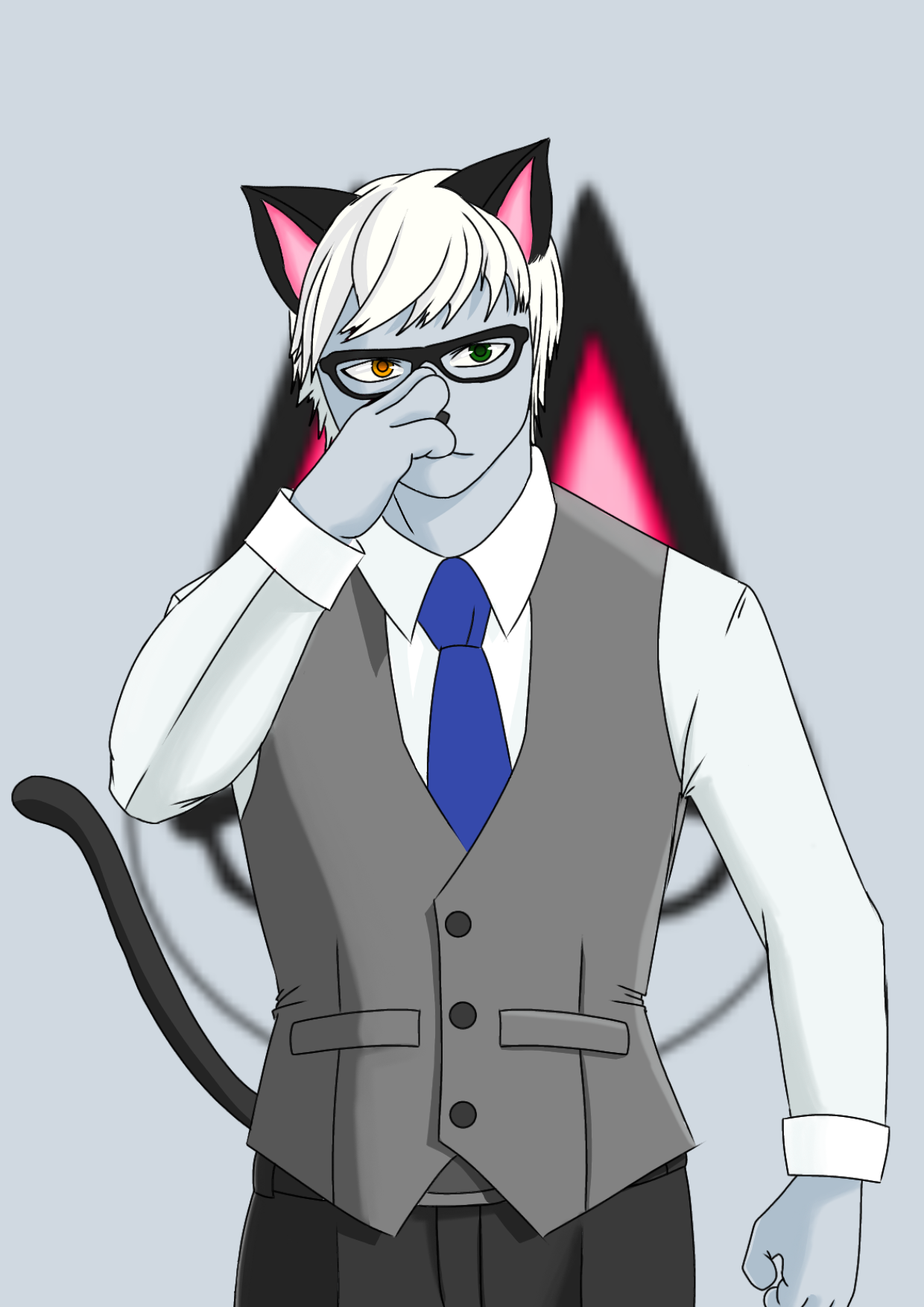 Animal crossing raymond(human body - ibisPaint