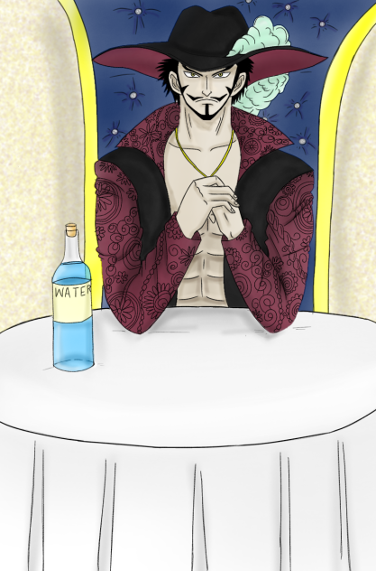 ♤Dracule Mihawk♧ - ibisPaint