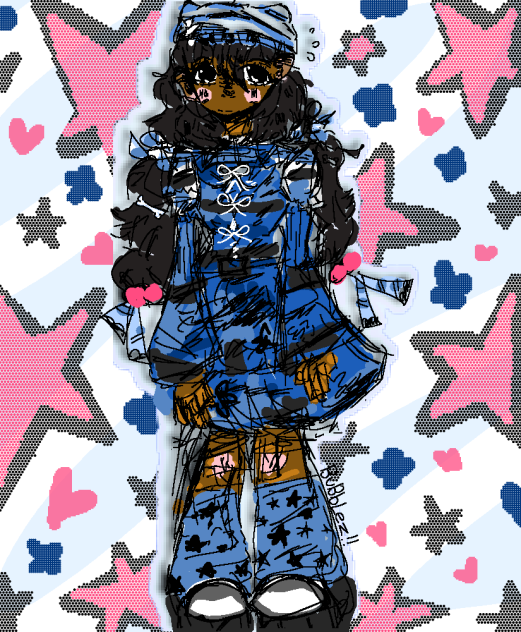 Starry girl - ibisPaint
