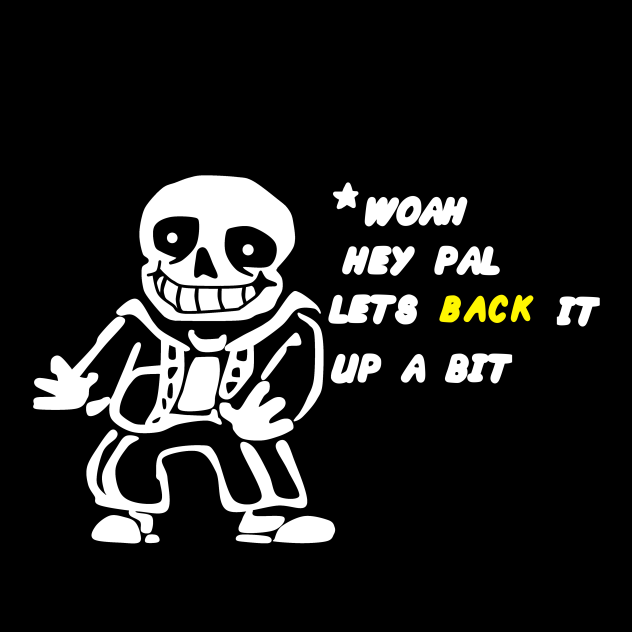 sans back it up (resketch) - ibisPaint