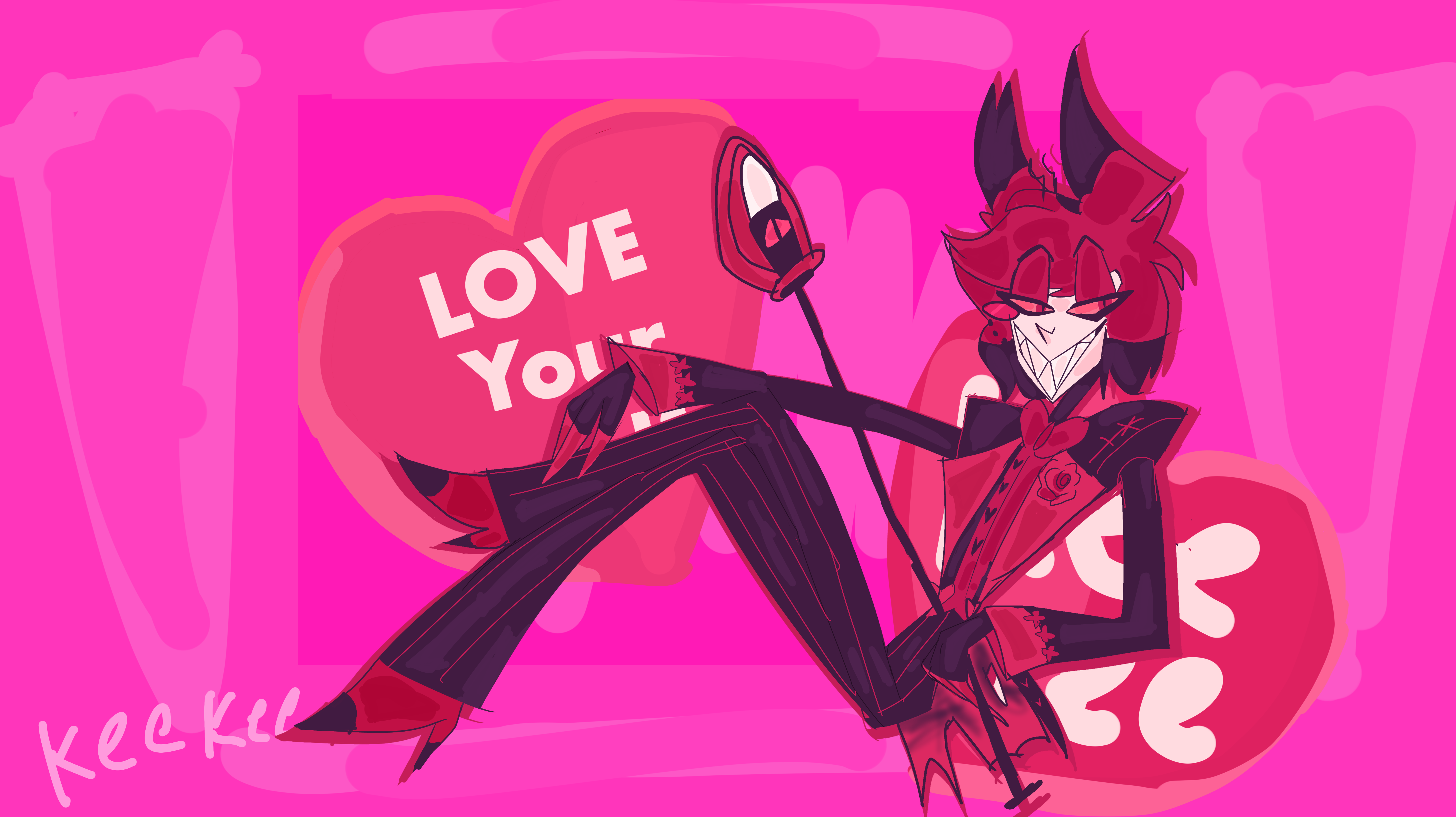 LOVE YOUR SELF BITCHS - ibisPaint