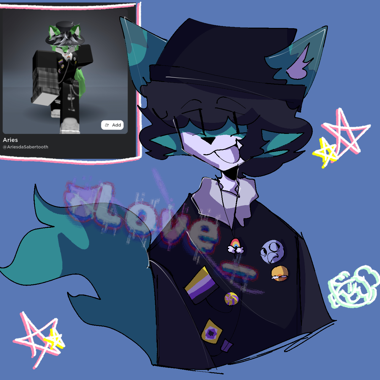 Drawing Roblox avatars! 2# - ibisPaint