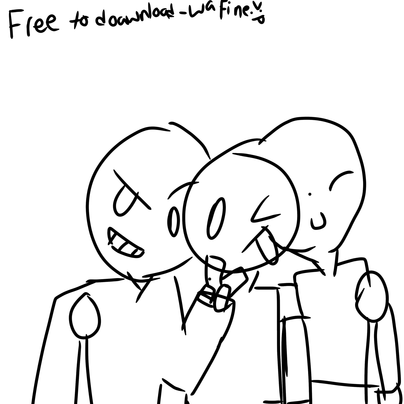 Blank trio collab - ibisPaint