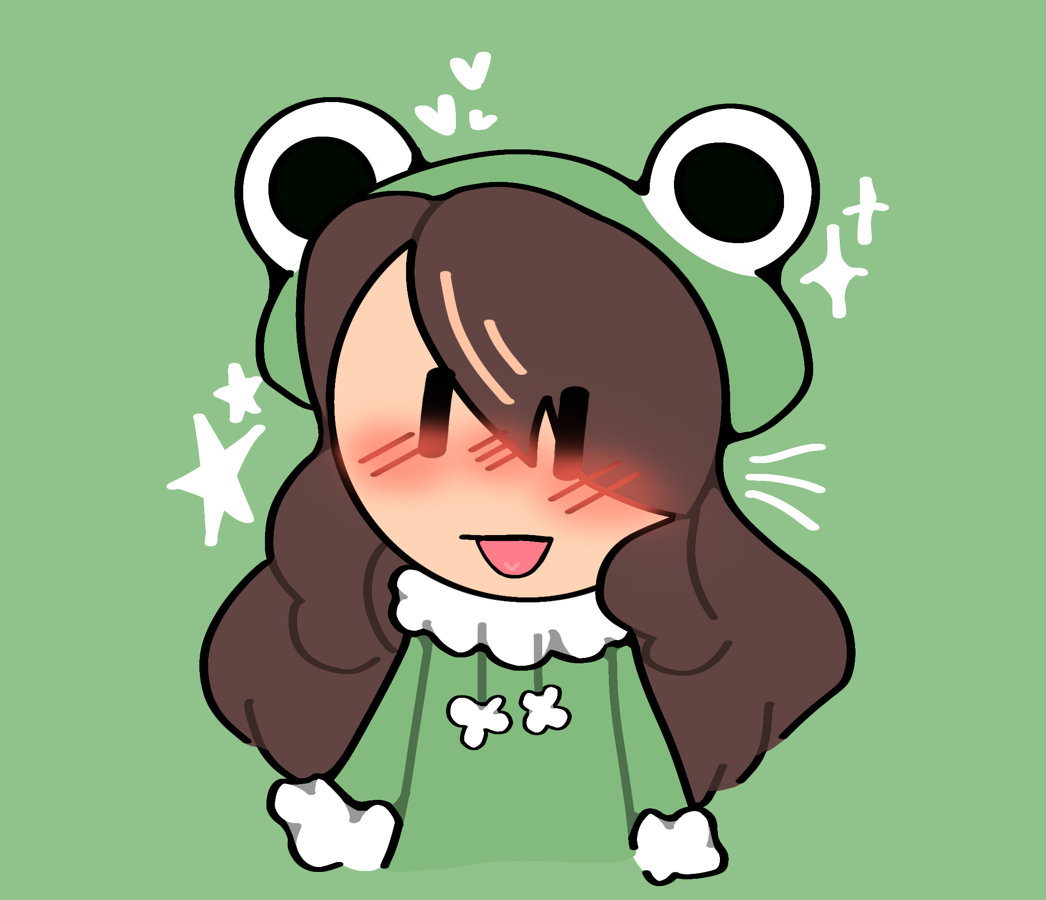 Frog SUNDAE - ibisPaint