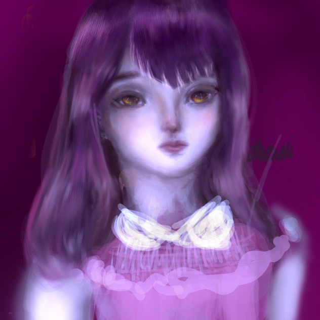 violet in between dark and light - ibisPaint