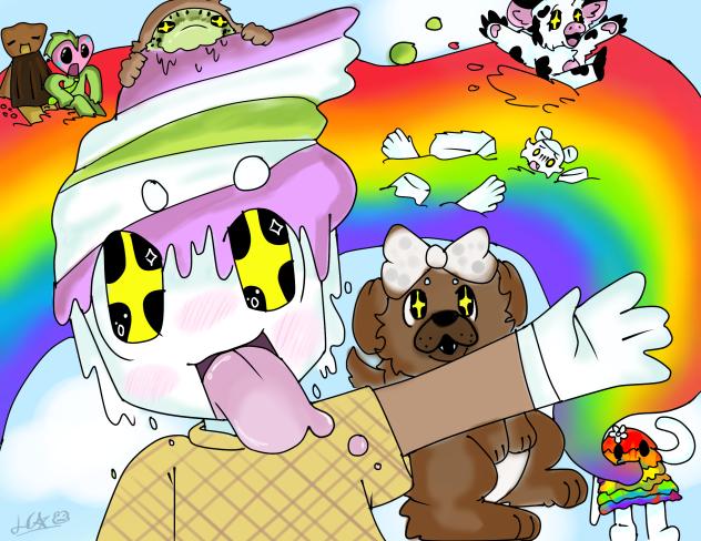 Menchies Art Competition Entry! - ibisPaint