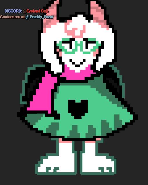 Pixel Art Ralsei 2 - ibisPaint