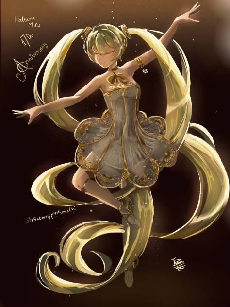 Miku 17th anniversary - ibisPaint