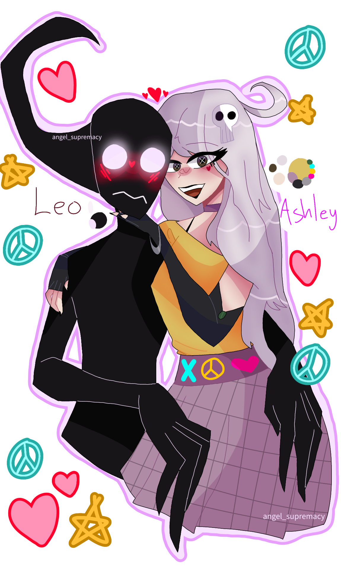 ashley and leo - ibisPaint