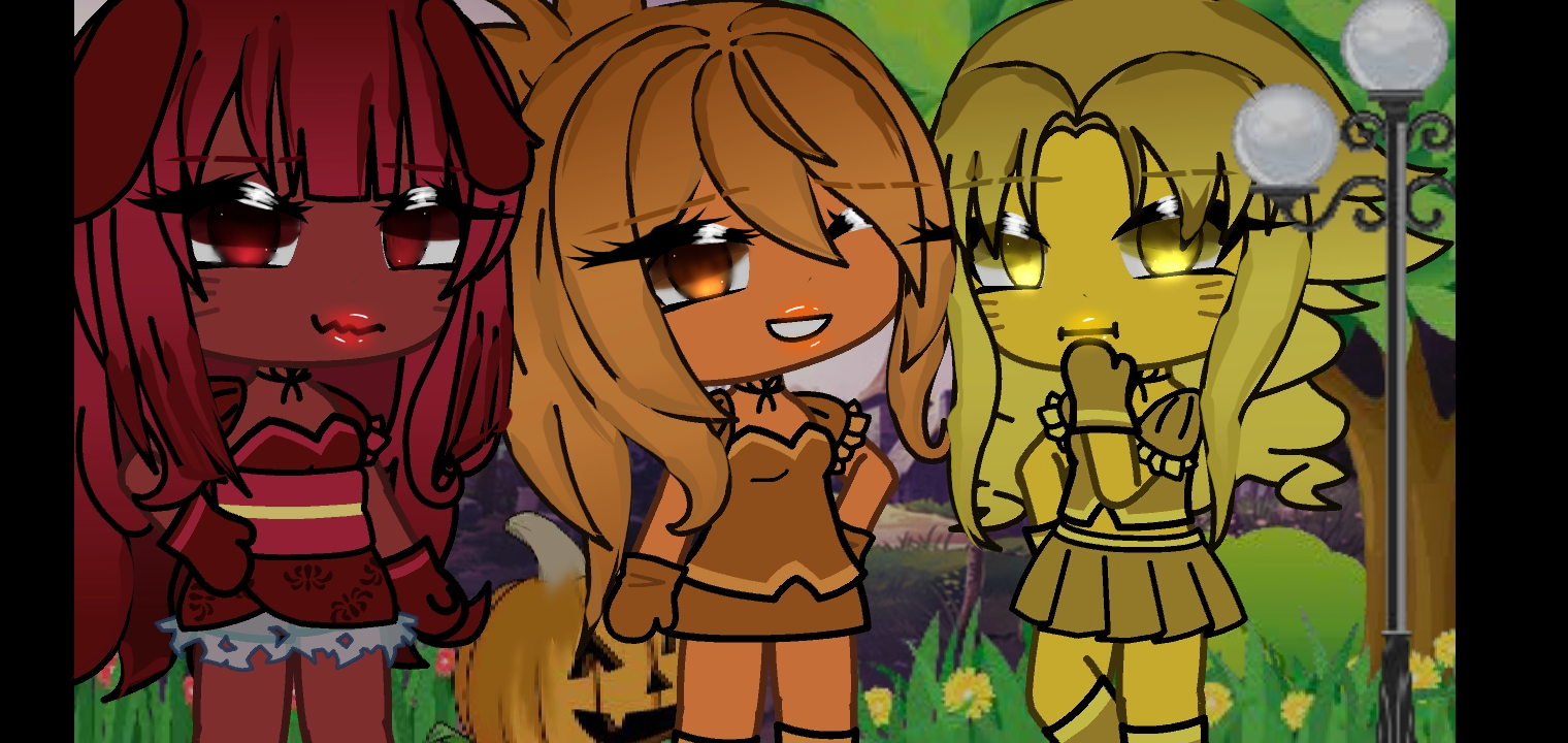 Aries Leo and Gemini gacha life oc edit - ibisPaint