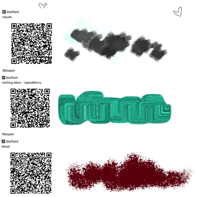3 new brushes - ibisPaint