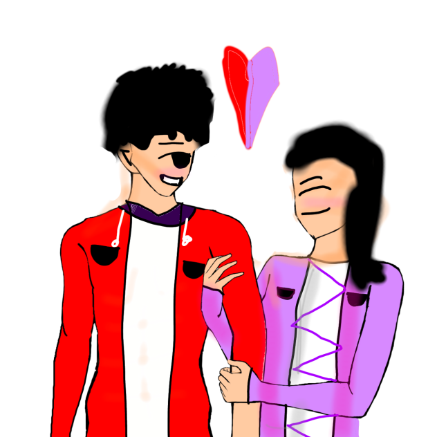 aphmau and Aaron 2 - ibisPaint