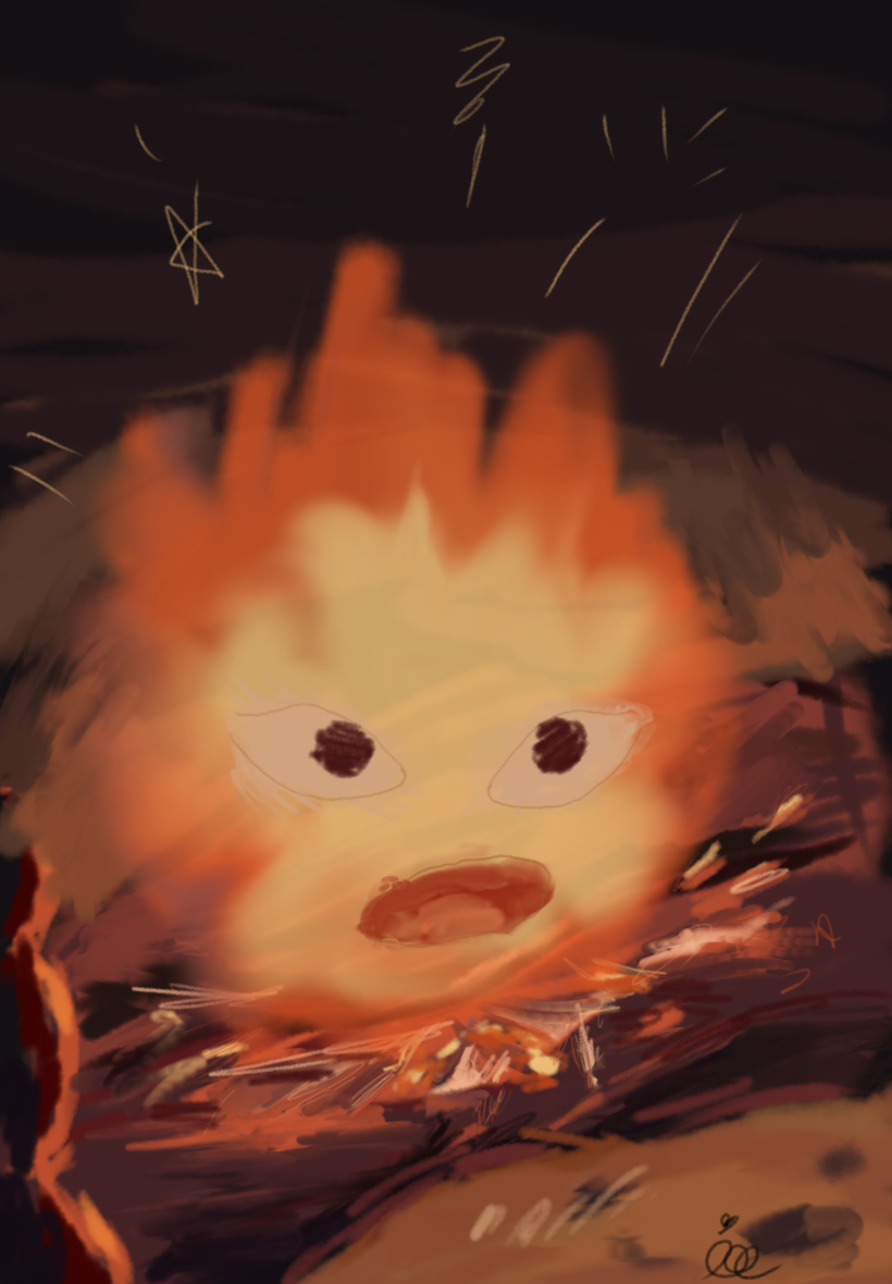 Calcifer - ibisPaint