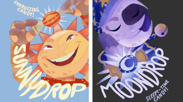 Sun and Moon - ibisPaint