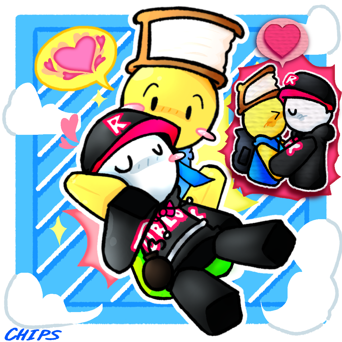 Builder Noob x Destructor Guest ! - ibisPaint