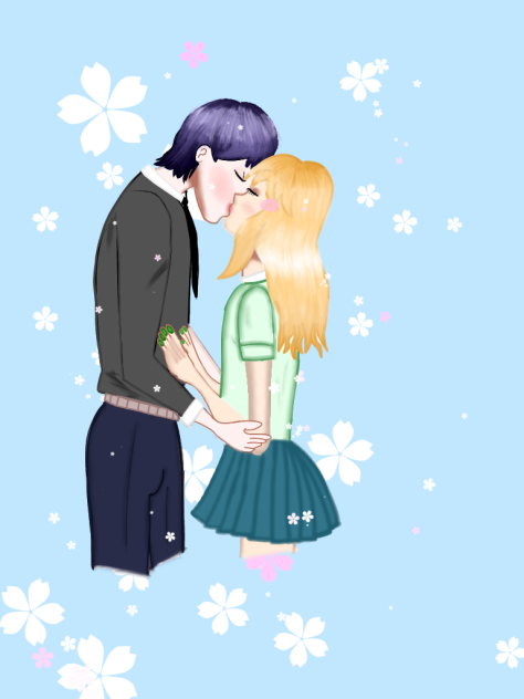 Romantic kiss - ibisPaint