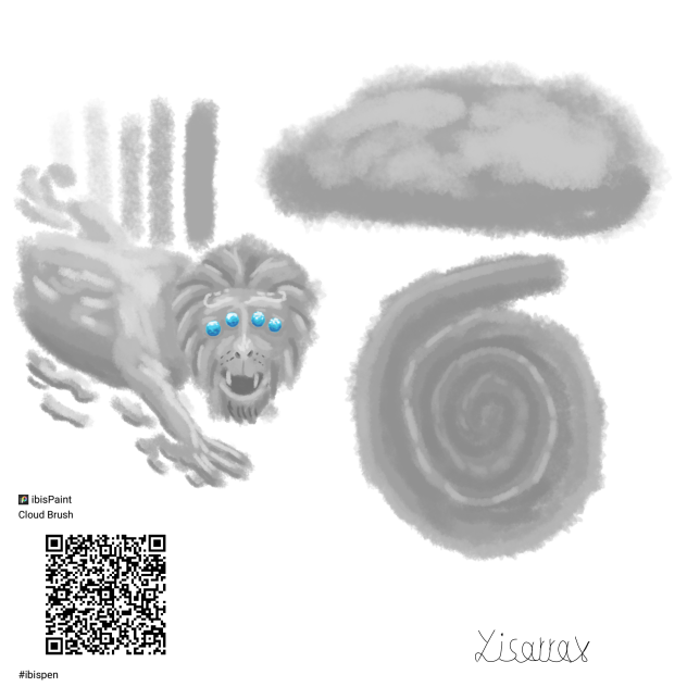 brush cloud - ibisPaint