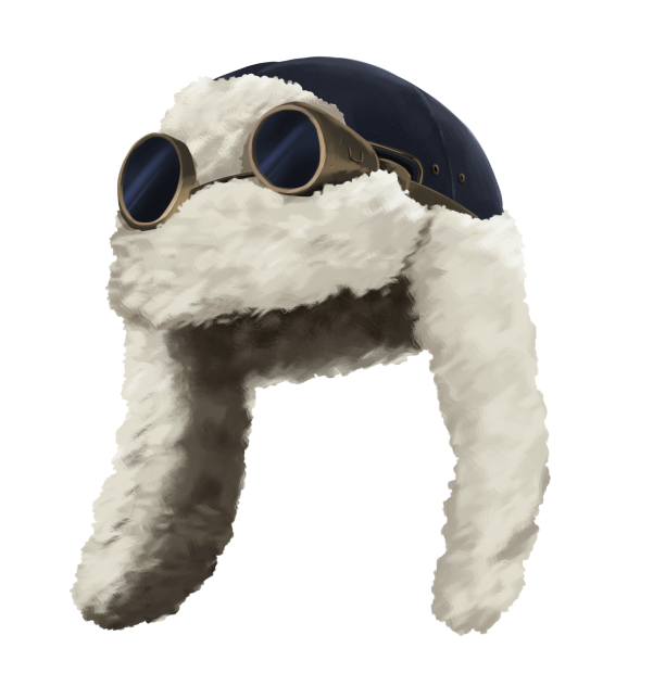 steampunk bomber hat - ibisPaint