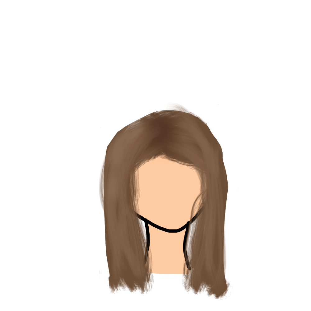 brown hair - ibisPaint